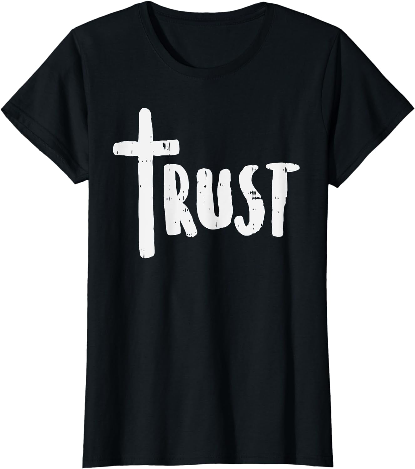 Trust Cross God Jesus Christ Faith Religious Christian Gift T-Shirt ...
