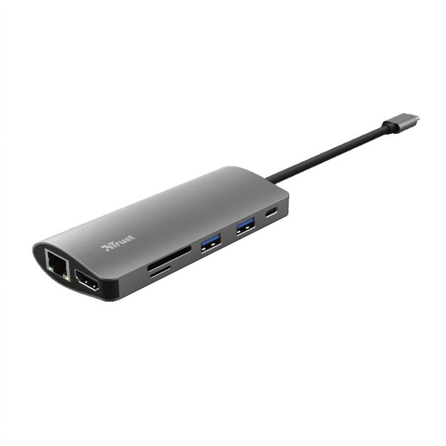 Trust Dalyx 7-in-1 USB-C Multiport Adapter - Walmart.com