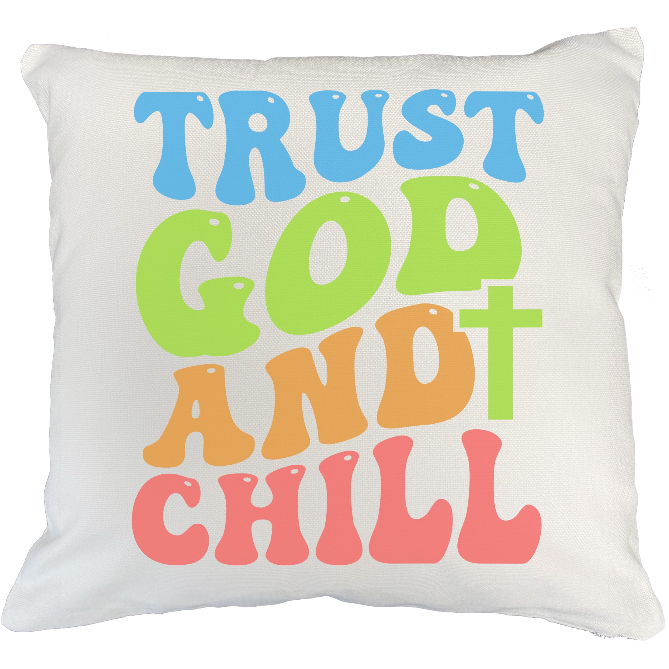 Trust God and Chill, Quote About Trusting God & Resting, Groovy Retro ...