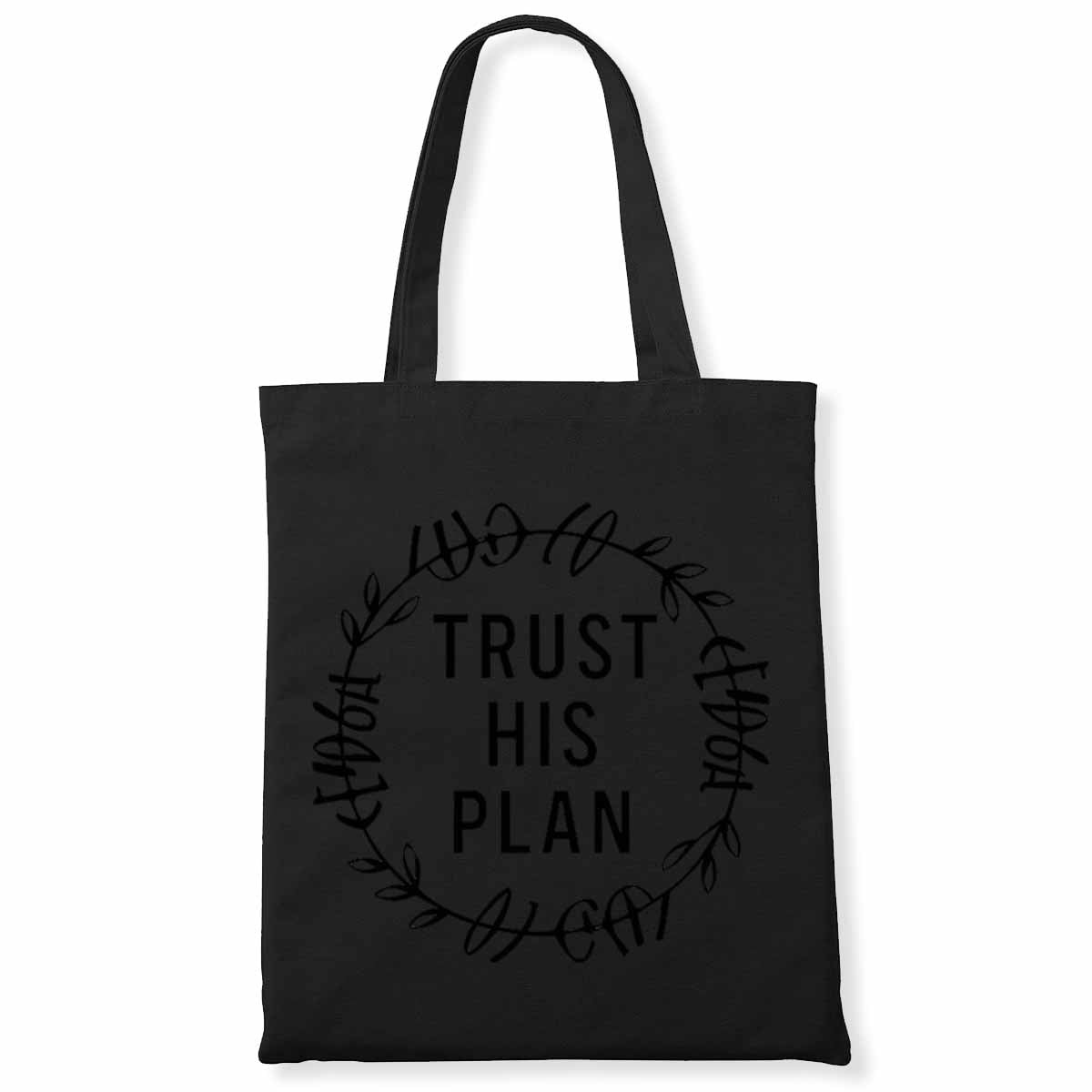Trust His Plan Halloween Coffee Elementary School Teacher Canvas Bag ...