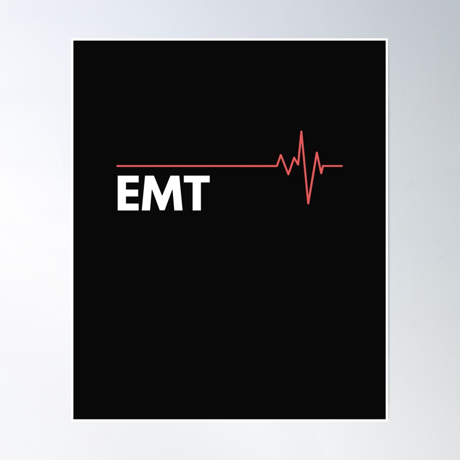Trust In Emt Poster Wall Art, Modern Wall Decor, 8x12 UNFRAMED ...