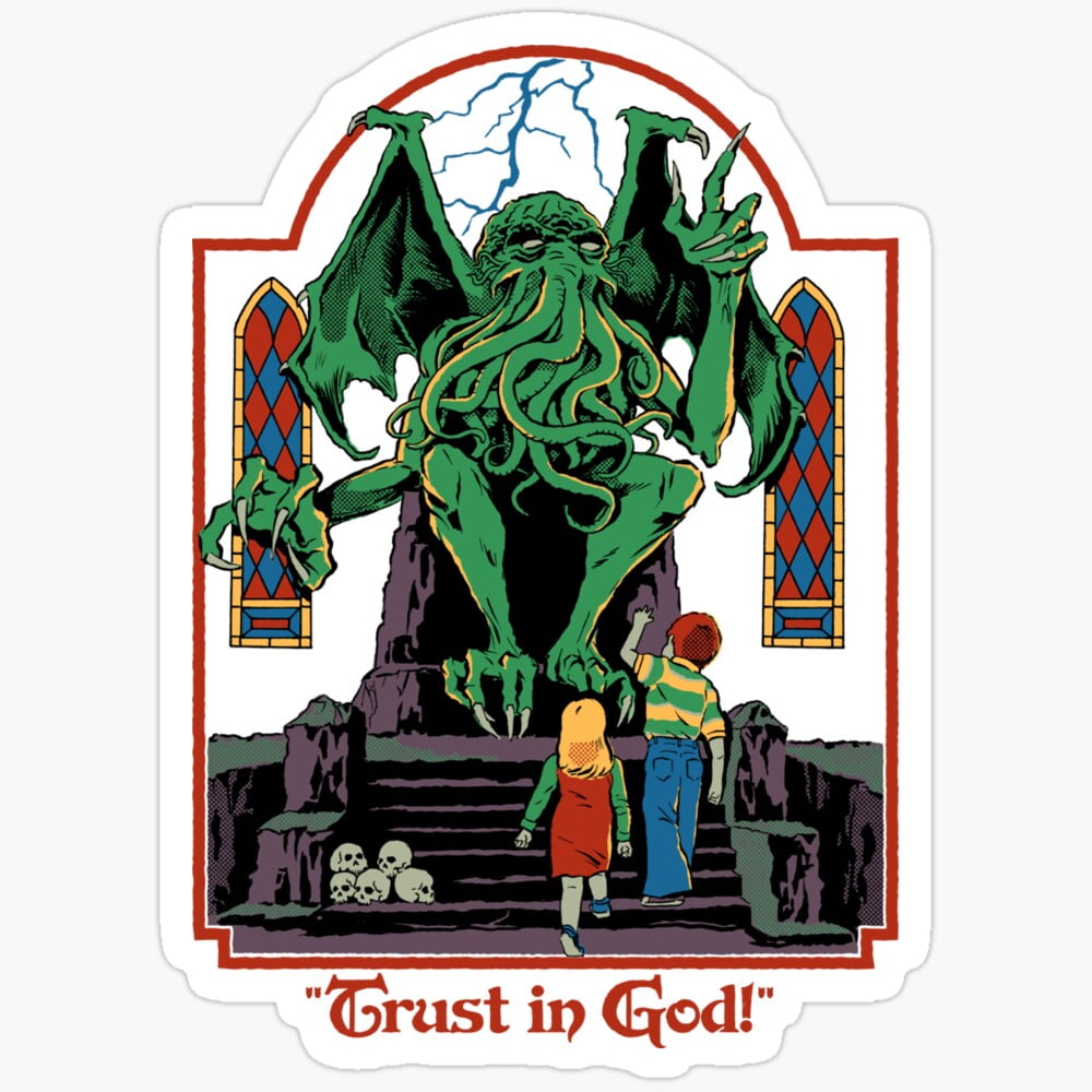 Trust In God Sticker Phone Decal Water Bottle Stickers Car Decals ...