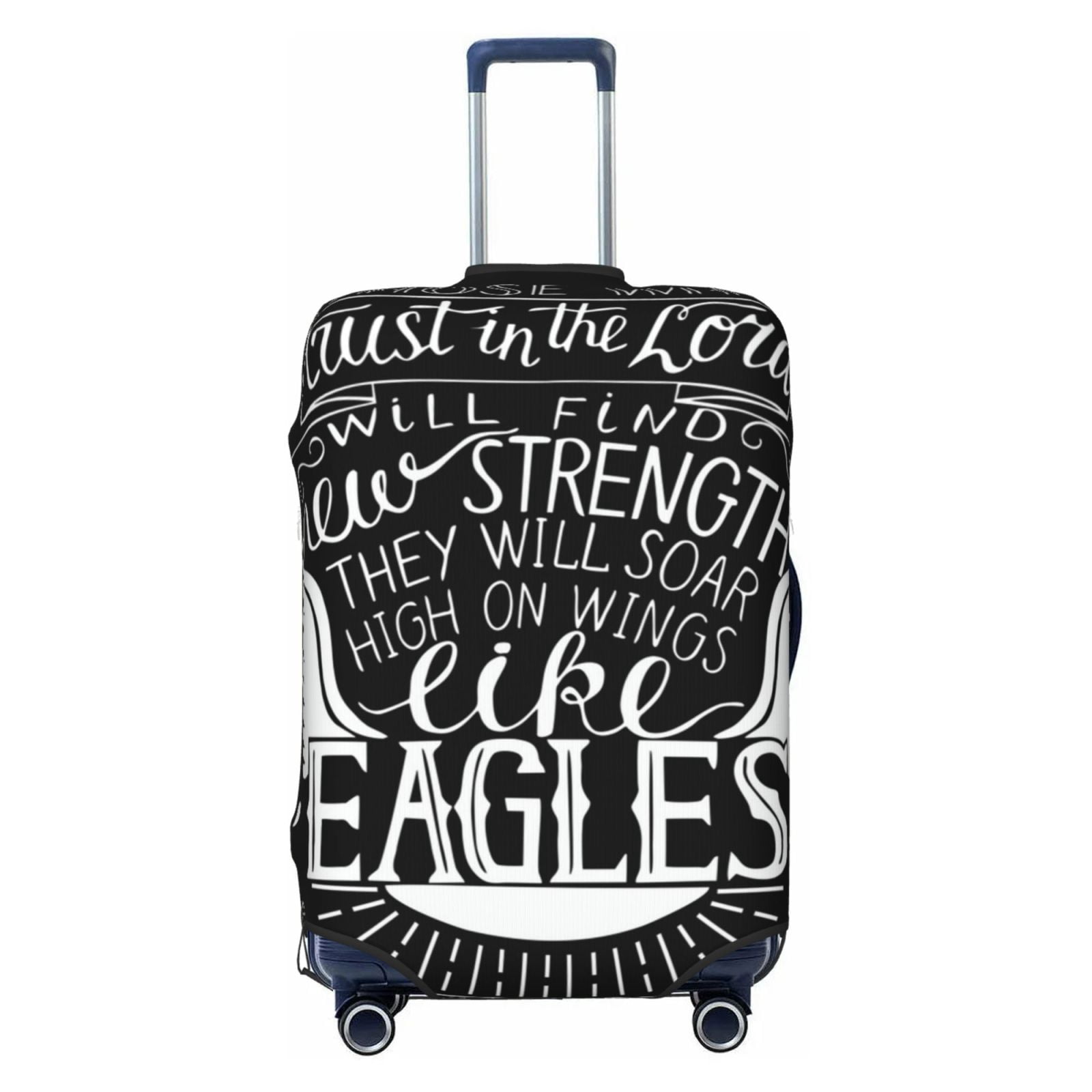 Trust In Lord Powerful Quotes Travel Luggage Cover Suitcase Protector ...