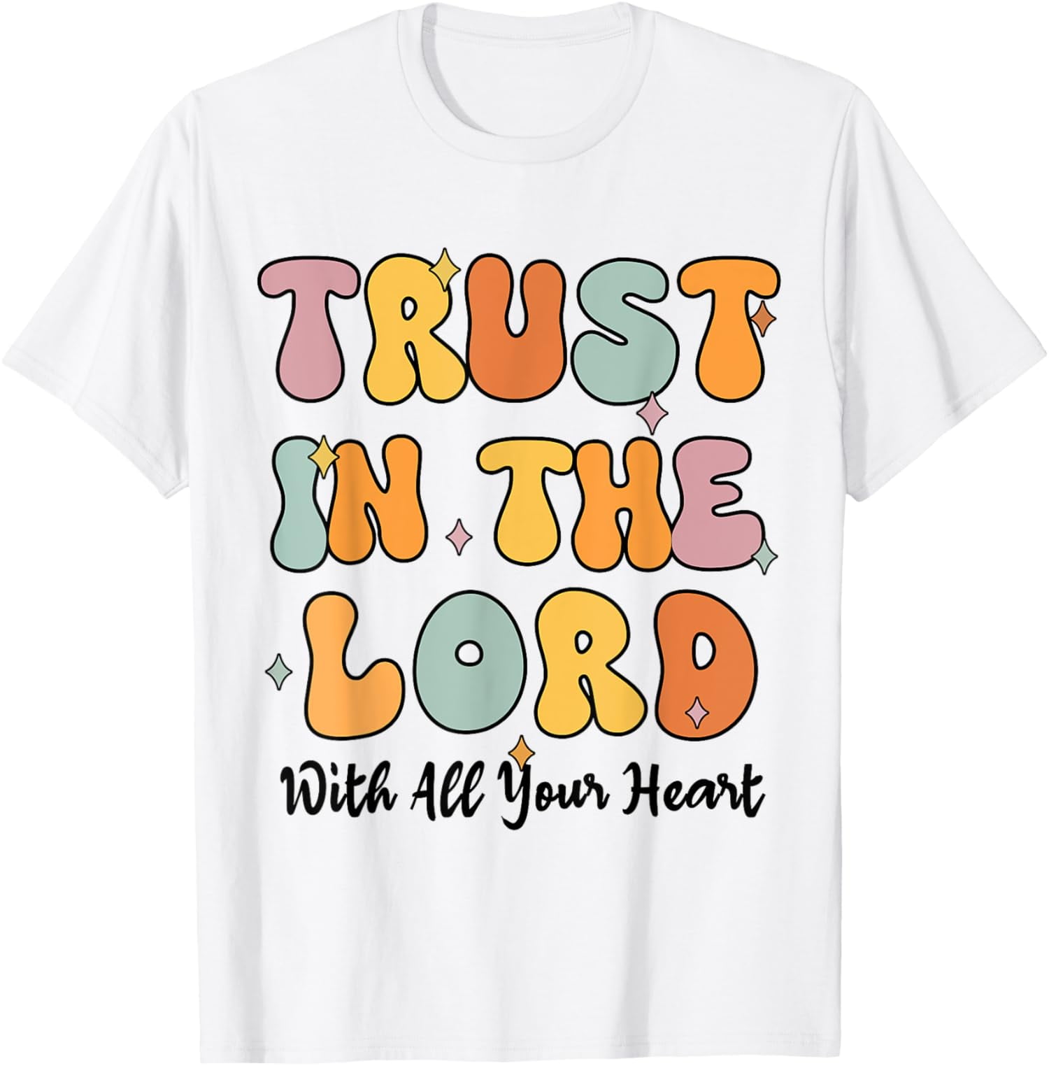 Trust In The Lord Cute Jesus Bible Verse Christian Girl Teen ...