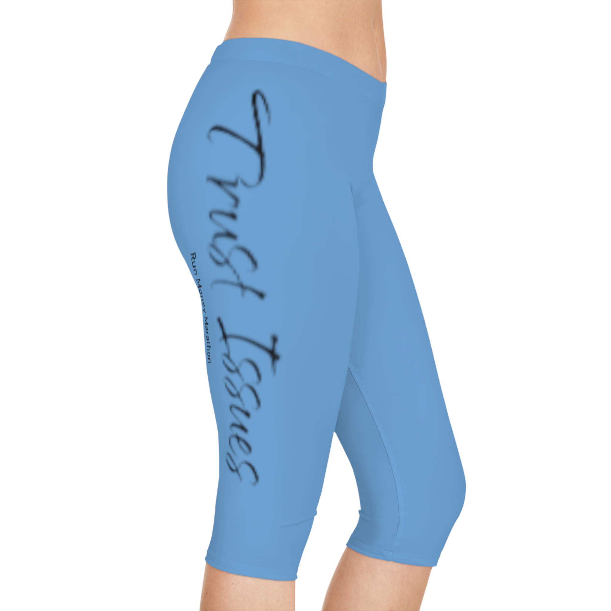 Trust Issues Women's Capri Leggings - Walmart.com