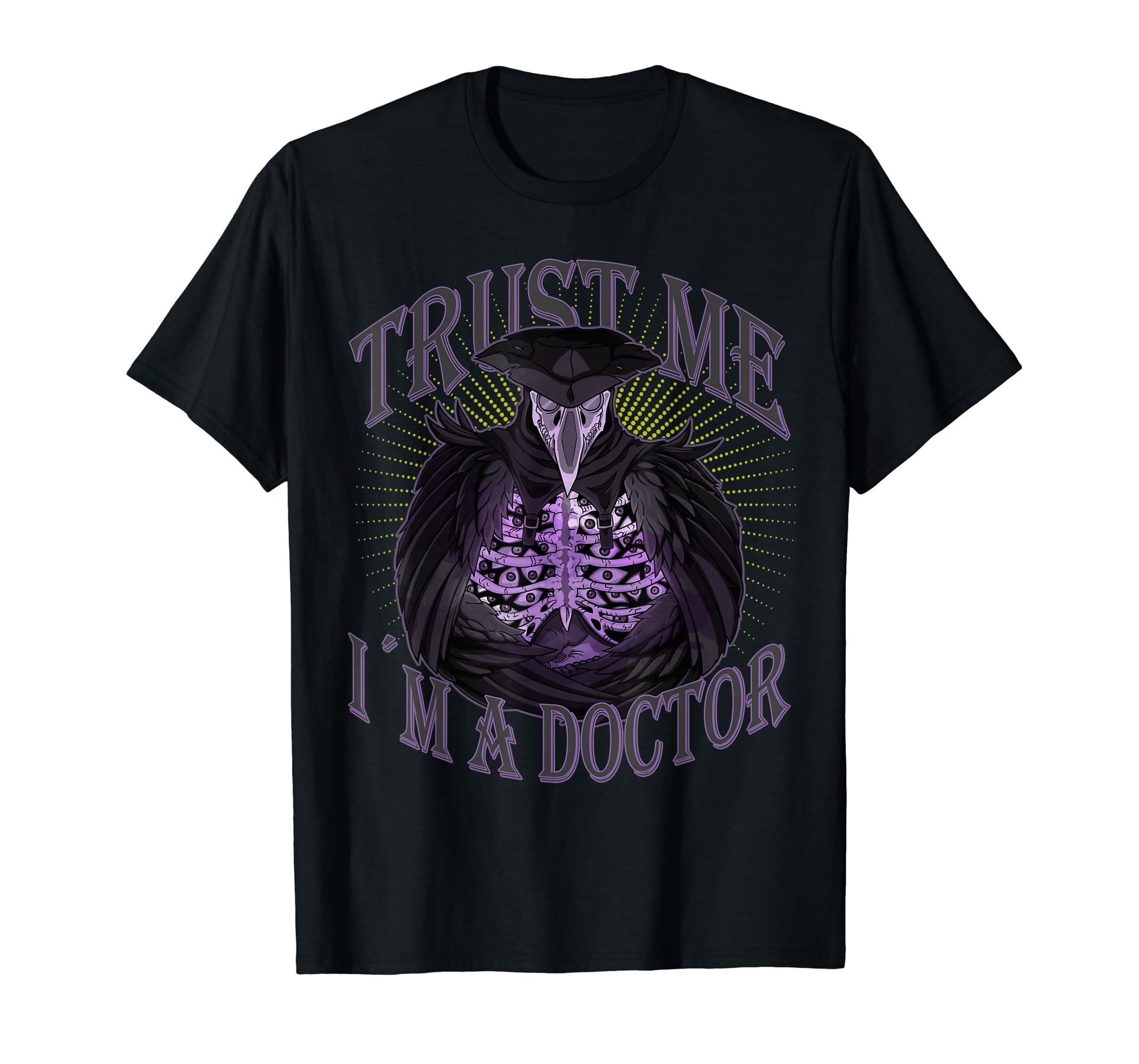 Trust Me I'm a Doctor I Gothic Plague Doctor Steampunk Vintage Men T ...