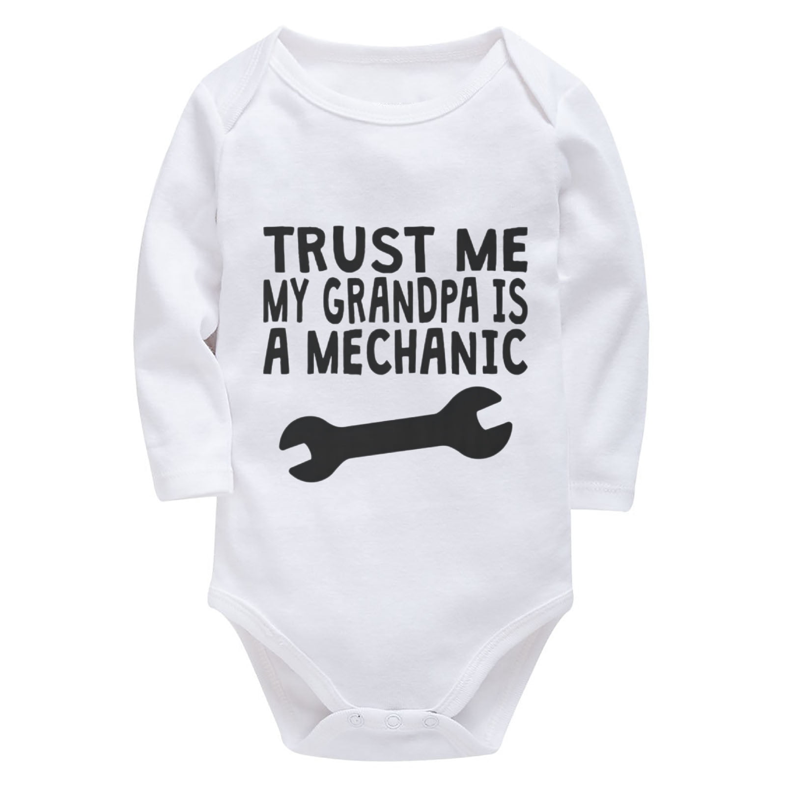 Trust Me My Grandpa Is A Mechanic Newborn Hospital Outfit Boy Coming ...