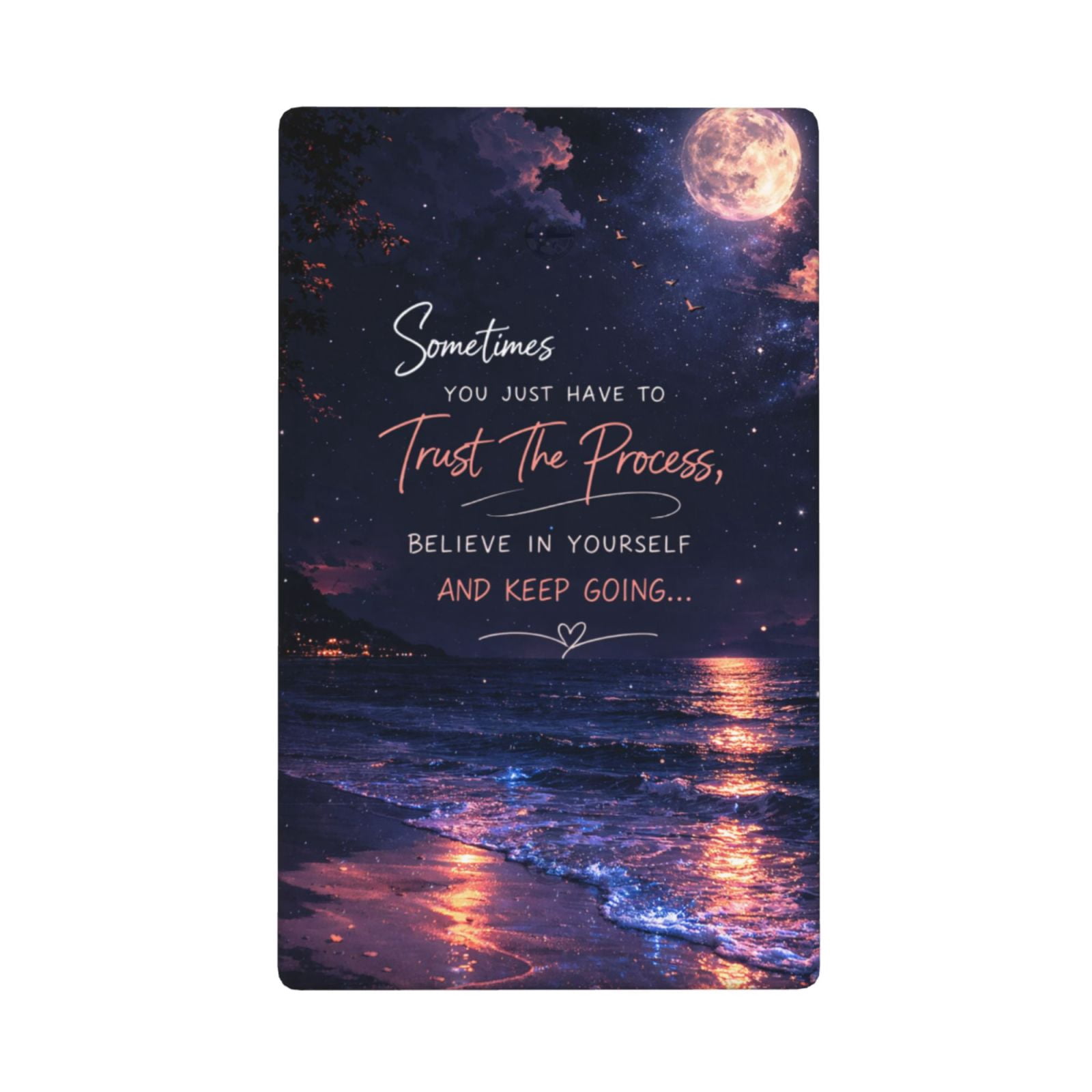 Trust The Process Decorative Blank Wall Plate Cover, Polycarbonate ...