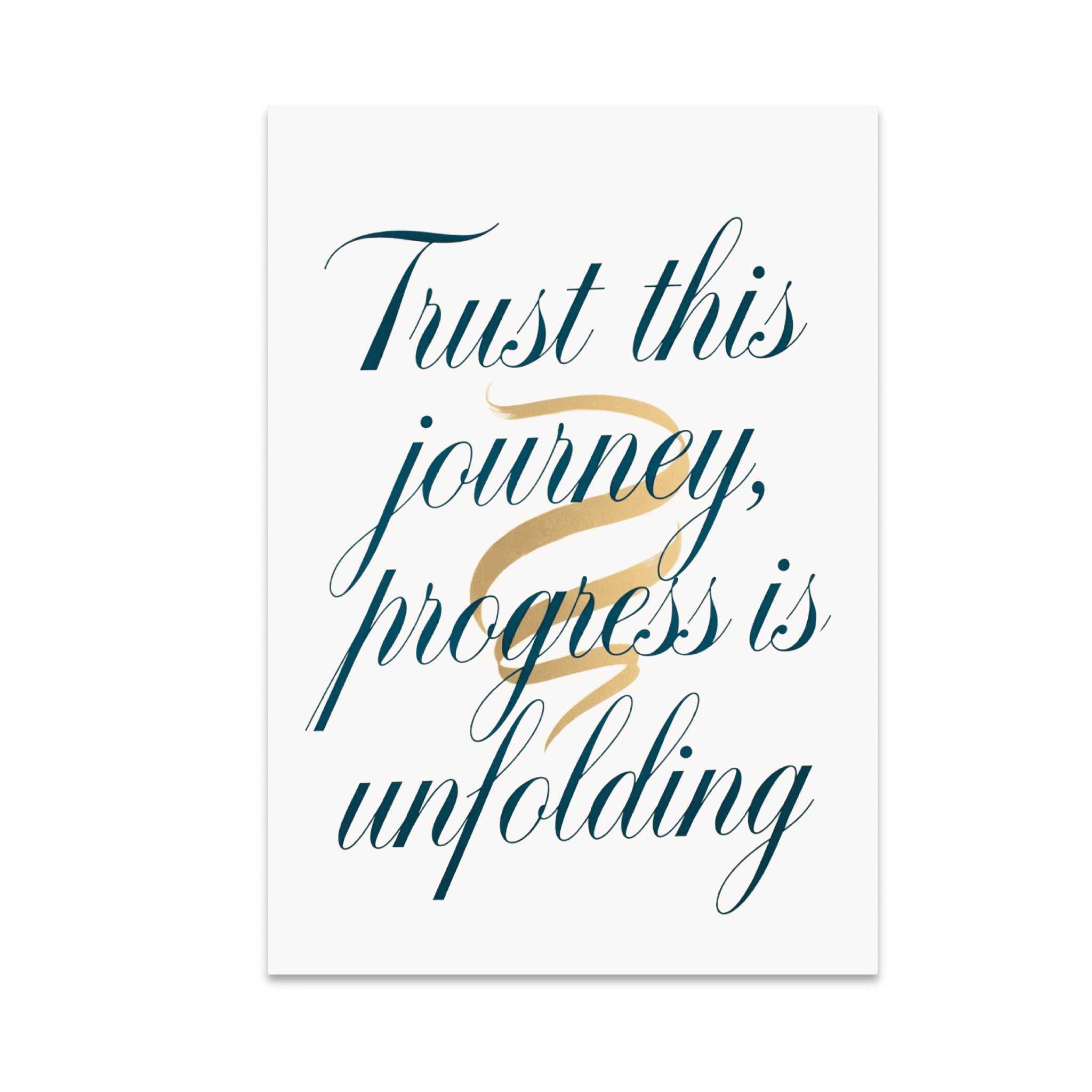 Trust This Journey Progress is Unfolding - Spiritual Decor Enthusiast ...