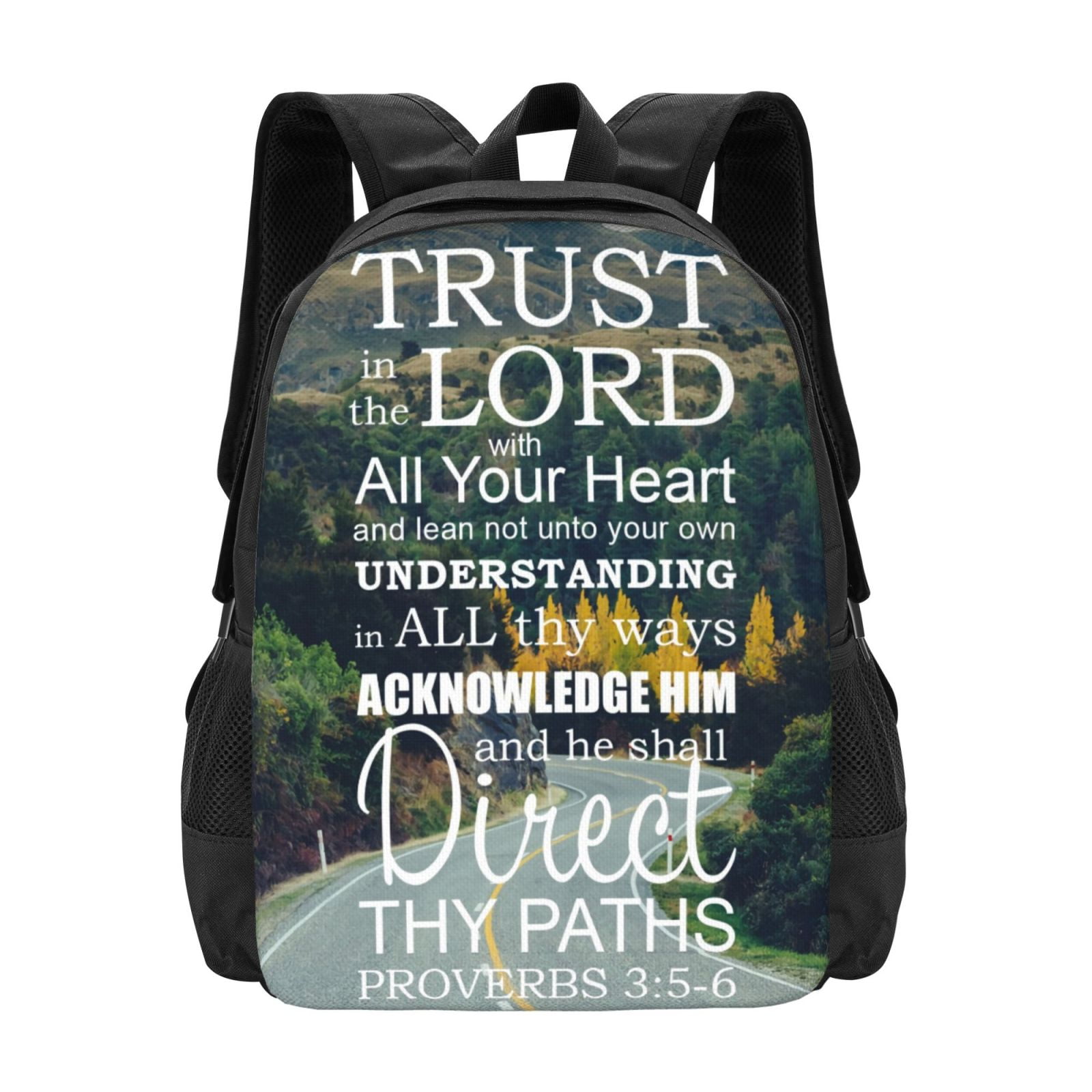 Trust in The Lord with All Thine Heart Inspirational Theme Bible Verse ...