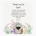 Trust in the Lord Motivational Bible Quotes Sticker - Walmart.com