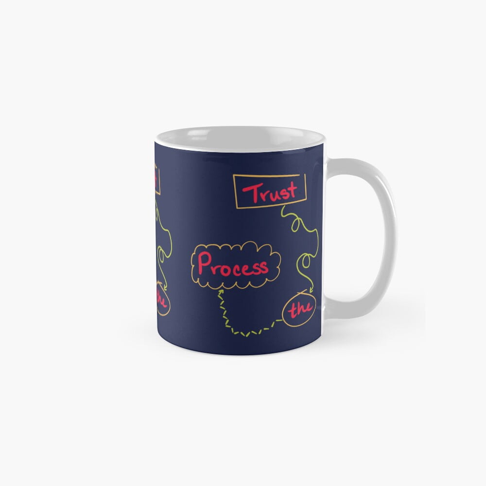 Trust the Process lowchart Classic Mug - Walmart.com