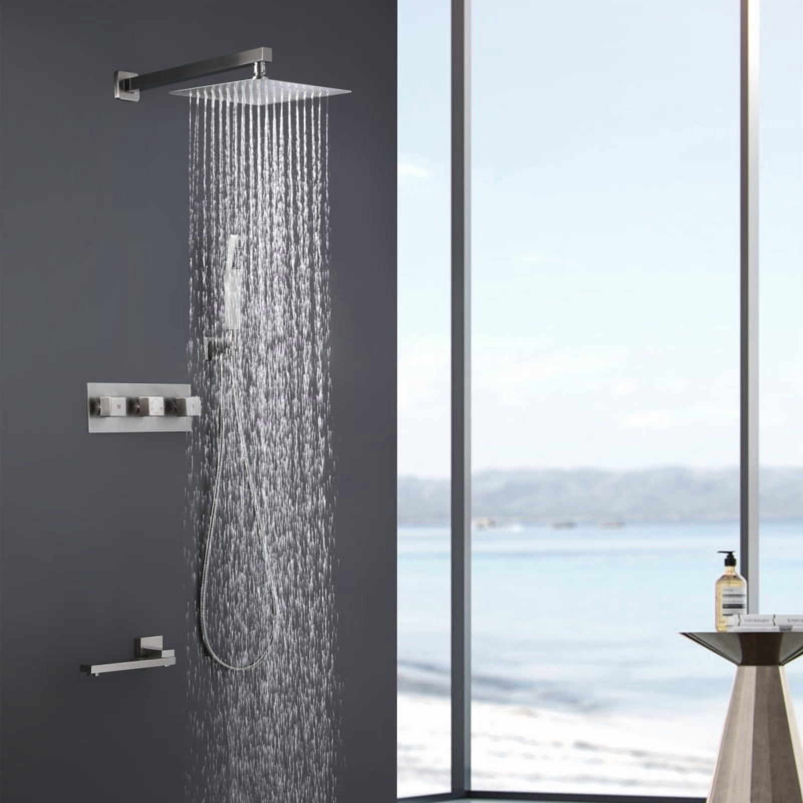 TrustMade 3 Function Temperature Control Complete Shower System with ...