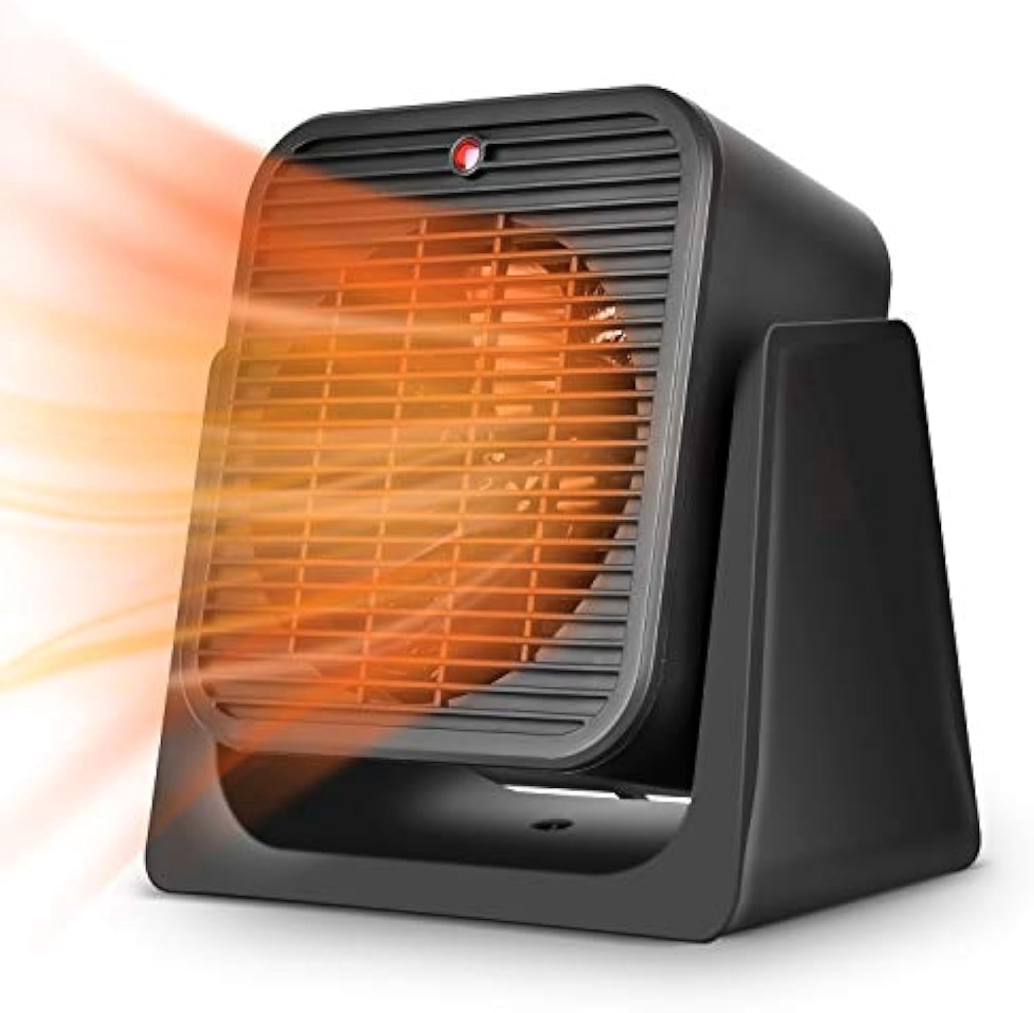 Ecotronic Trustech 1500W Table Fan Heater, 3-Speed Settings, Adjustable ...