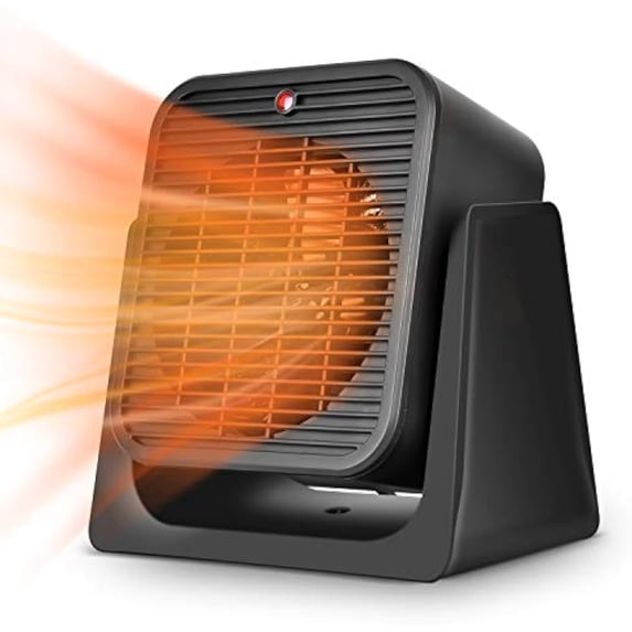 Ecotronic, Table Fan Heater, 1500W, Covers up to 160 sq ft - Walmart.com