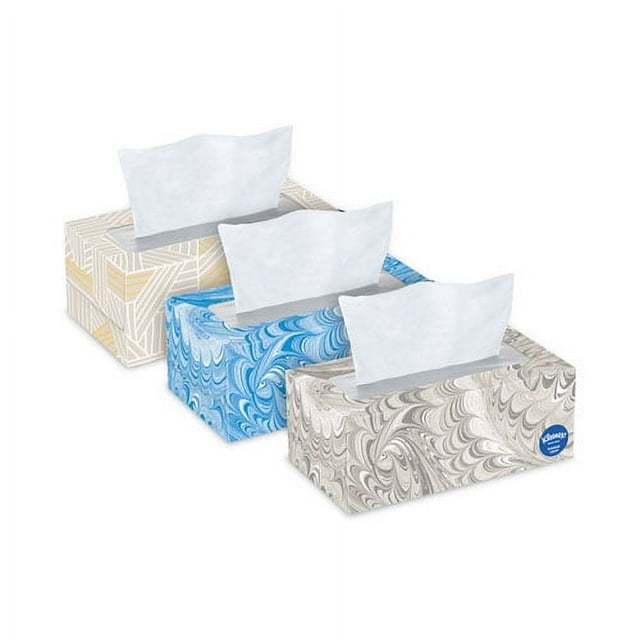 Trusted Care Facial Tissue, 2-Ply, White, 160 Sheets/Box, 3 Boxes/Pack ...