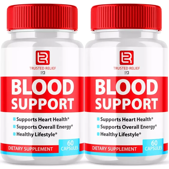 Trusted Relief Advanced Blood Support Formula, Extra Strength Glycogen ...