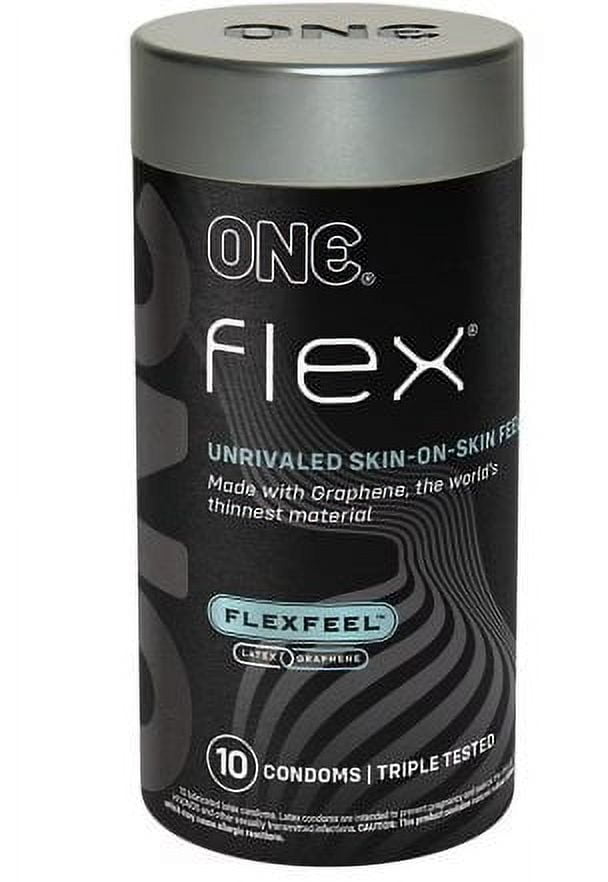 ONE Flex Unrivaled Skin Feel Condoms 10 count - Walmart.com