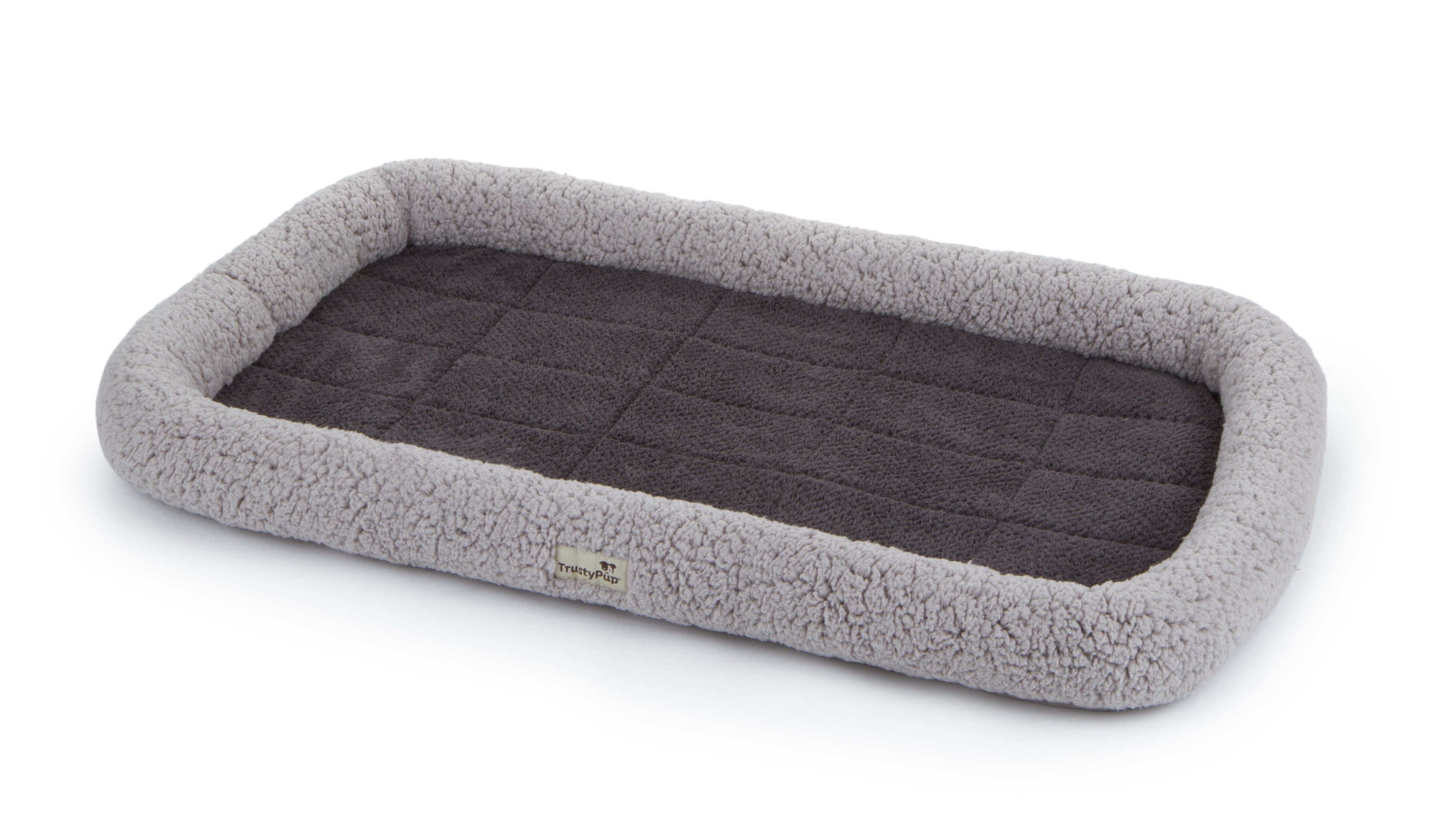TrustyPup Large Luxury Liner Pet Bed, Gray - Walmart.com