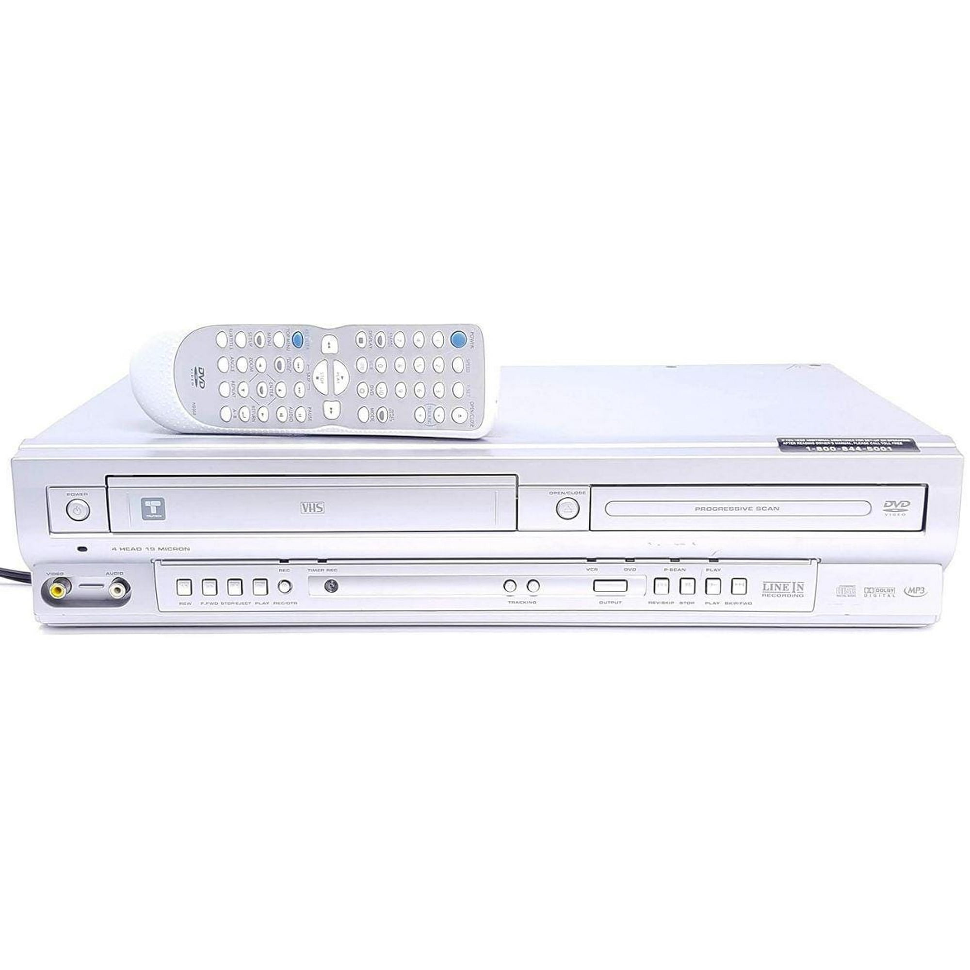Pre-Owned Trutech Funai DV220tt8 DVD VCR Combo with Remote, A/V Cables ...