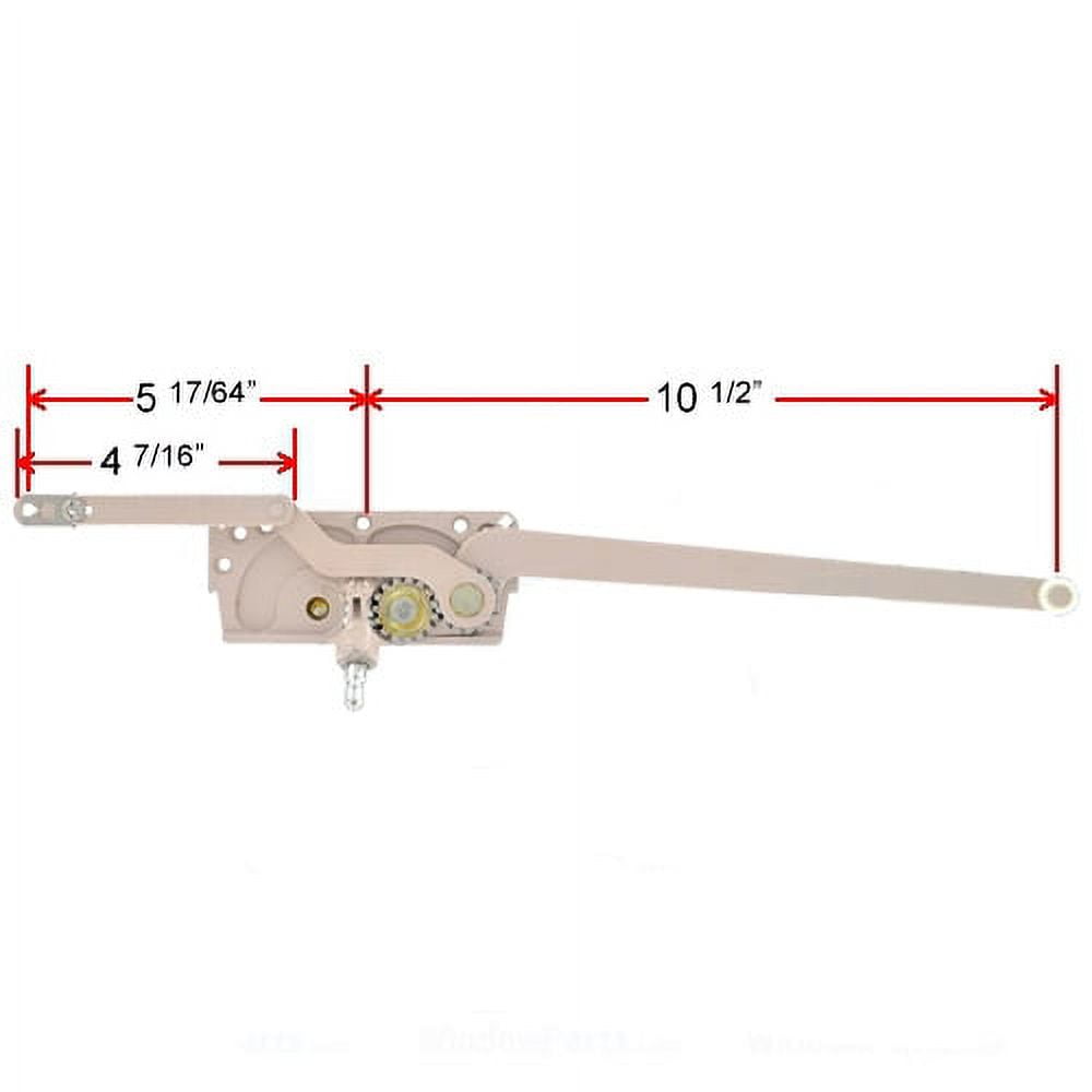 Truth Hardware "Entrygard" Dual Arm Operator - Longer Link - (Right ...