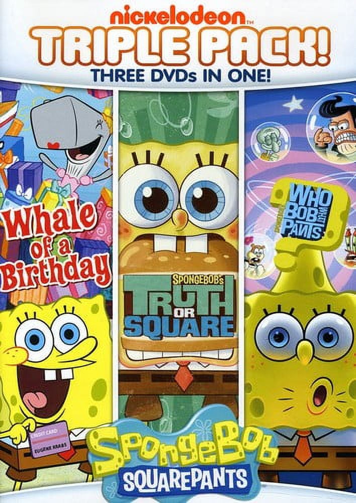 Spongebob Squarepants: Truth or Square/Who Bob What Pants/Whale Of A ...