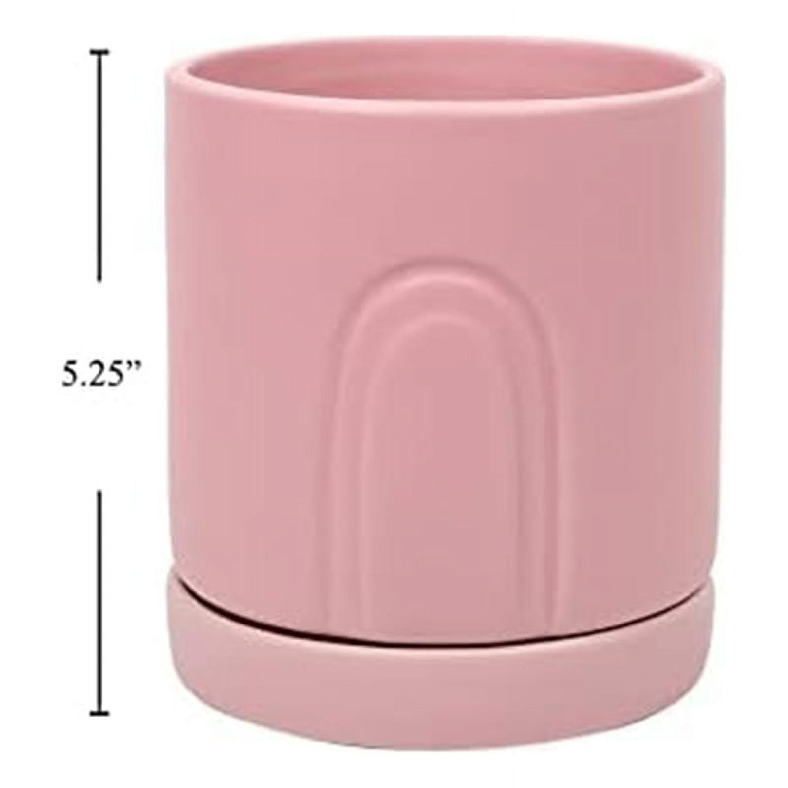 Truu Design Pink Ceramic Planter Vase - Walmart.com