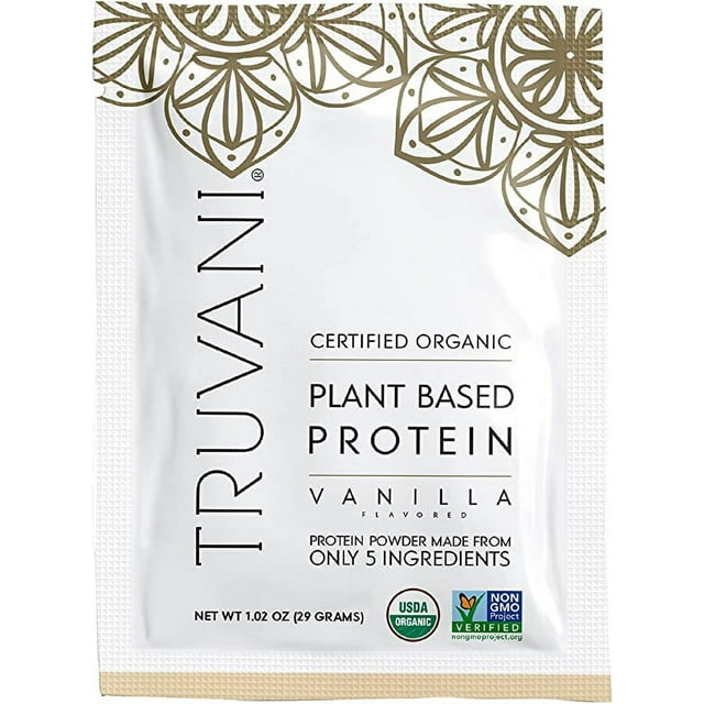 Truvani - Protein Powder Vanilla 10 Pack - 1 Each-10/1.02z - Walmart.com