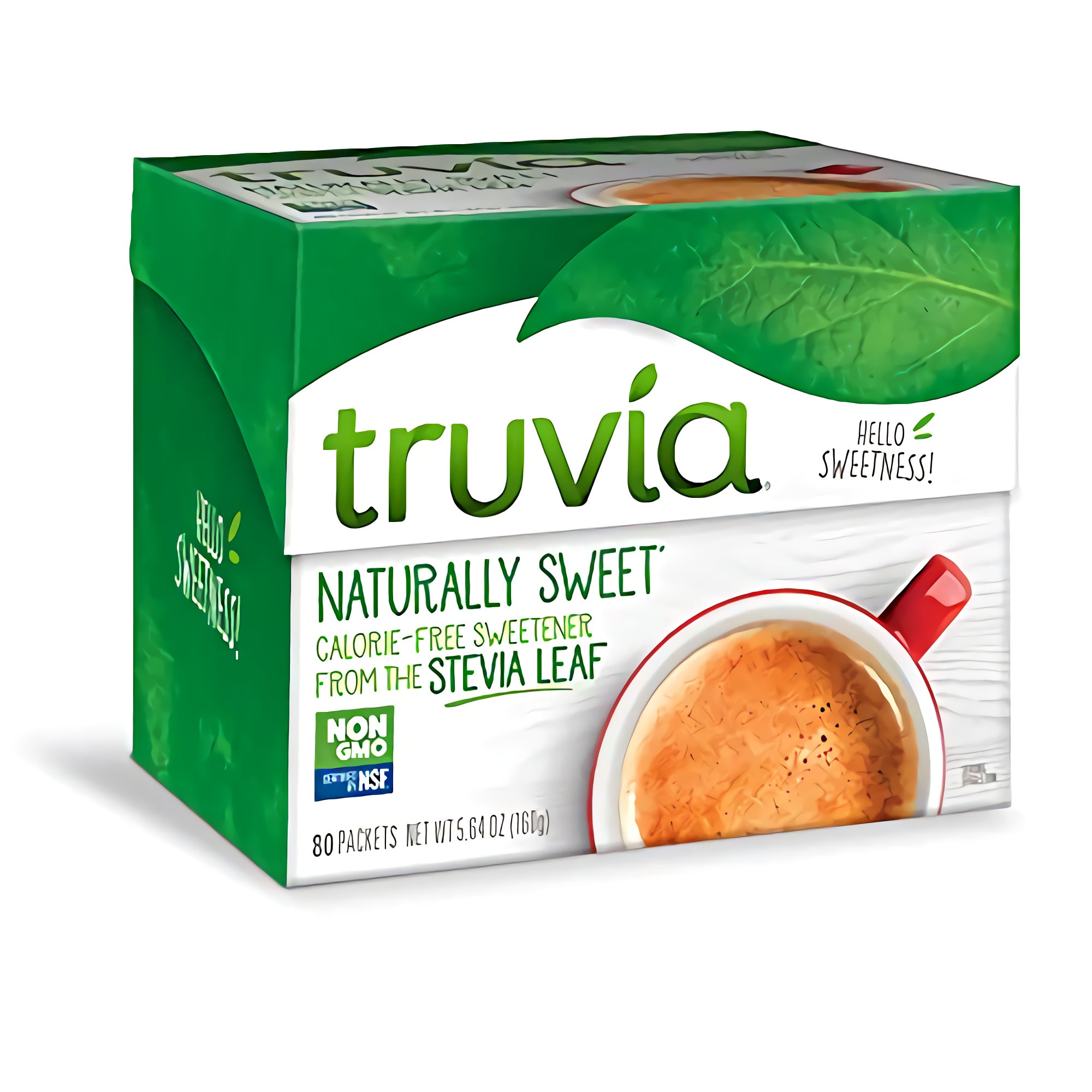 Truvia Natural Stevia Sweetener Packets, (Net Wt. 5.64 oz) (Pack of 12 ...