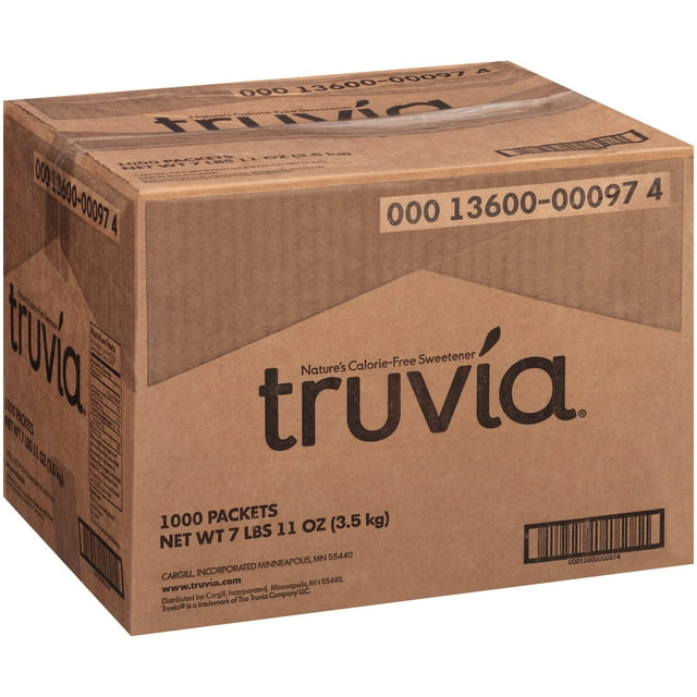 Truvia Natural Sweetener, Single Serve Packets, 1000 Ct - Walmart.com