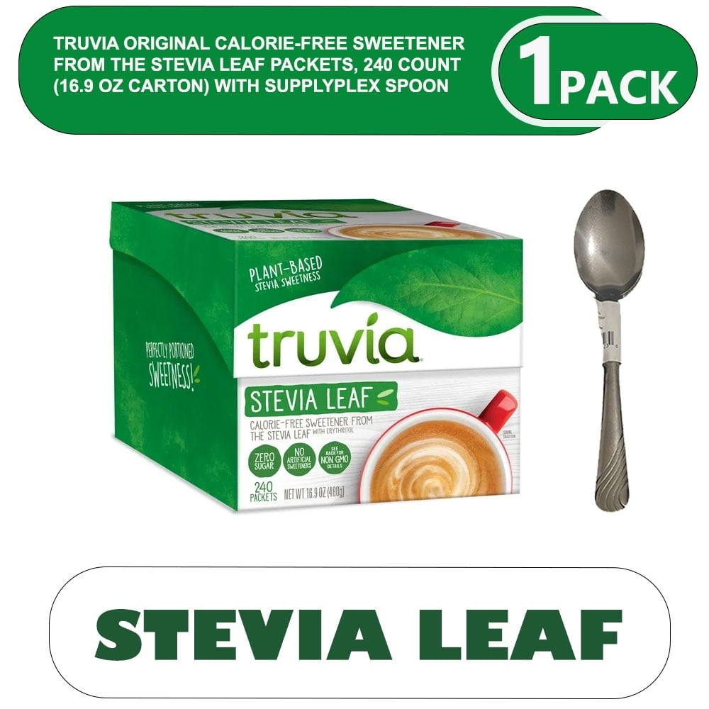Truvia Original Calorie-Free Sweetener from the Stevia Leaf Packets ...