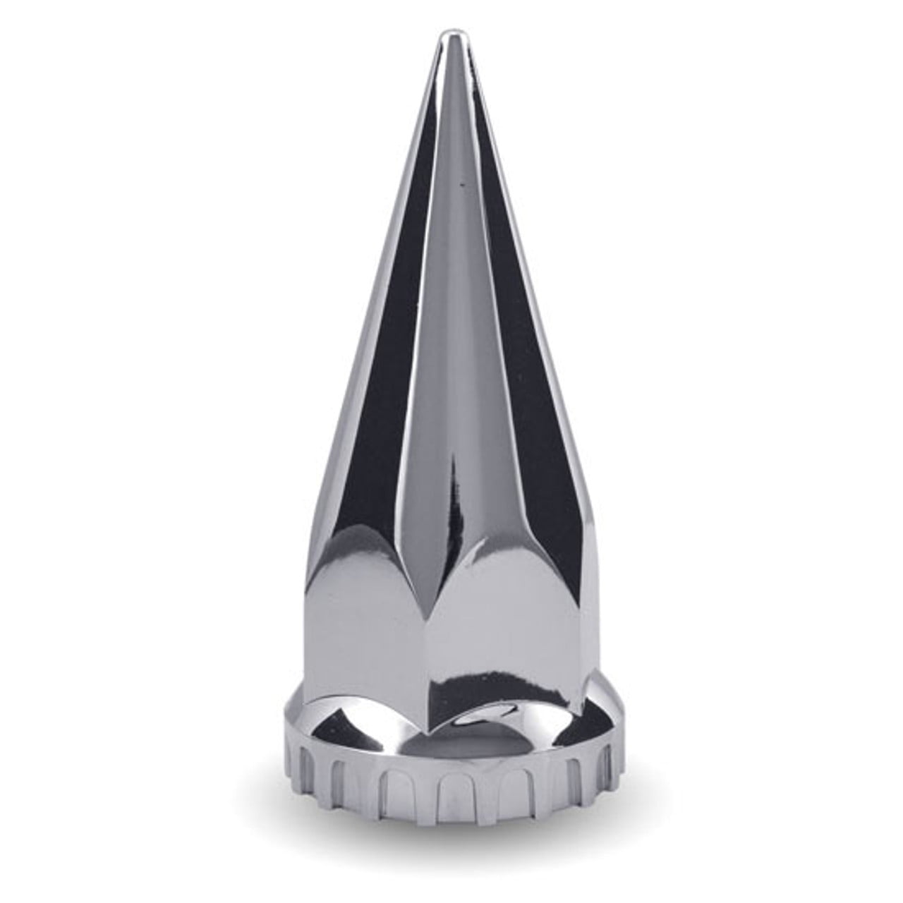Trux TNUT-P1 - Chrome Plastic 33MM Spiked Nut Covers With Flange ...