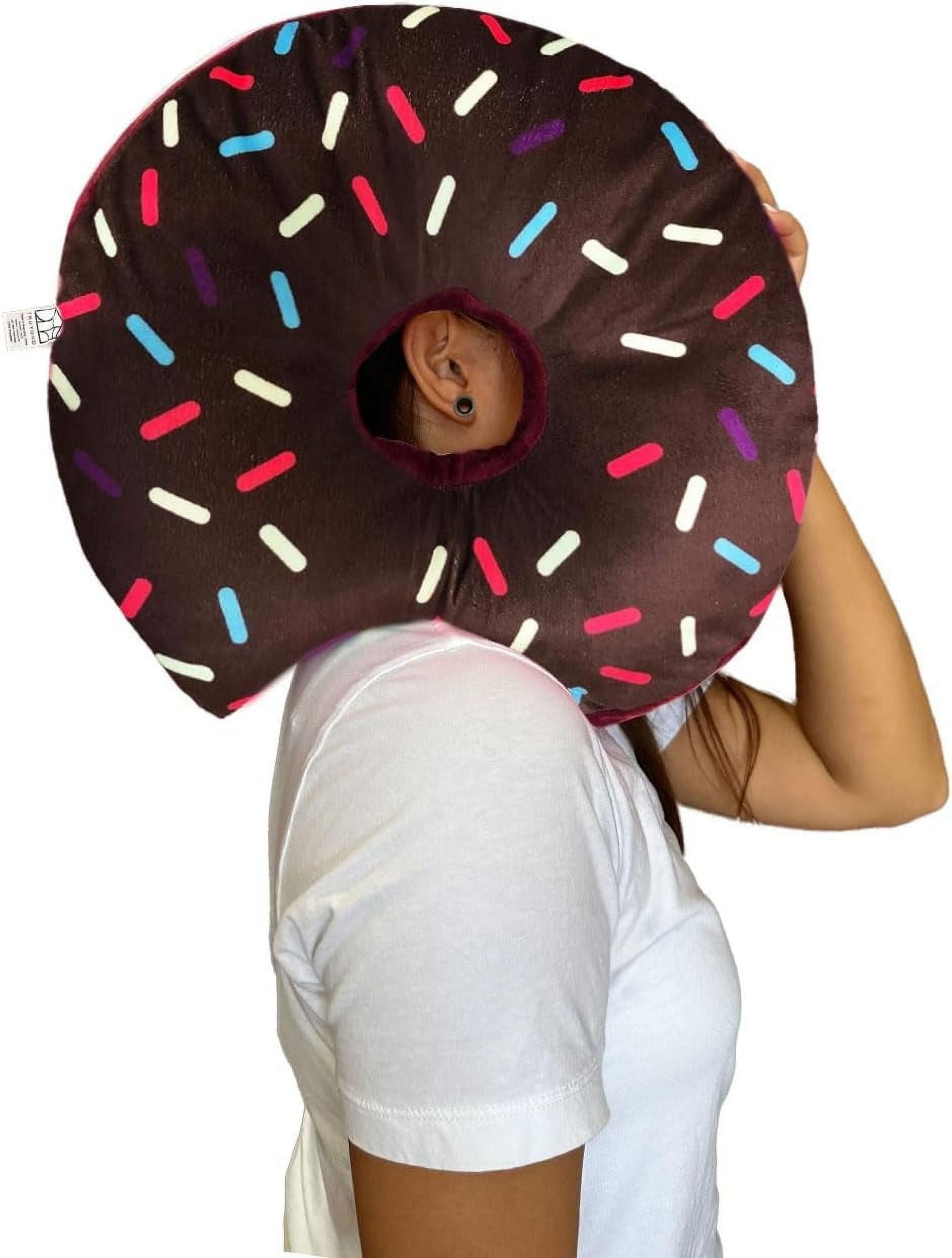 Truyond Donut Pillow for Ear Piercings or Side Sleeping - Fun Decor ...