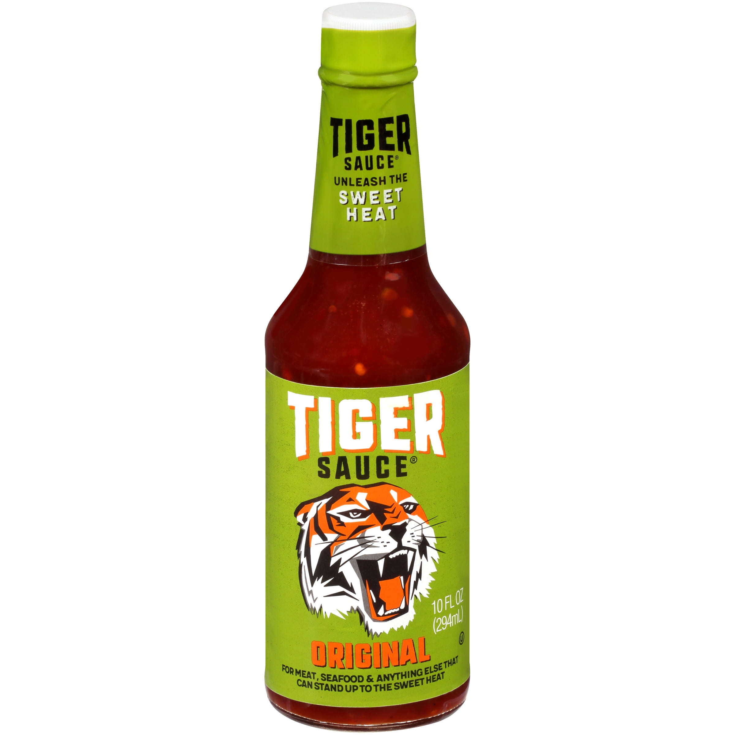 Try Me Tiger Sauce: Sweet & Spicy Original Hot Sauce, 10 fl oz Bottle ...