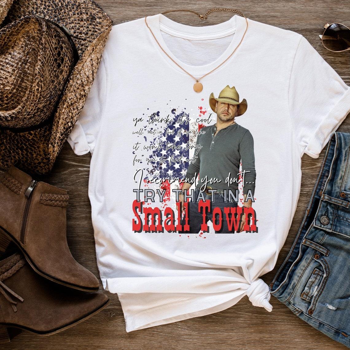 Try That In a Small Town Jason Flag - Walmart.com