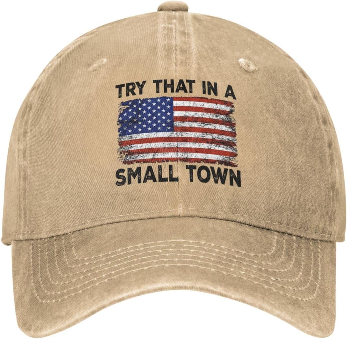 Try That in Small Town Hat for Men Baseball Hat Trendy Caps - Walmart.com