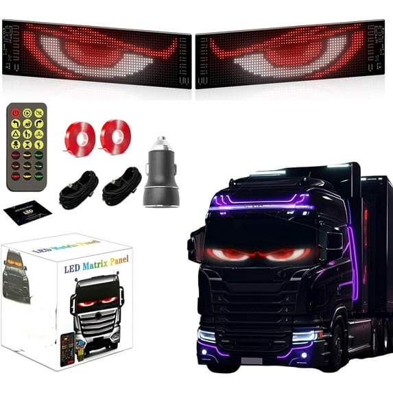 TryLightRide Car Eyes, LightRide Eyes, Animated Light Ride Car Eyes ...