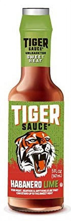 Try Me Tiger Sauce Habanero Lime, Sweet and Spicy Heat, Marinade or ...