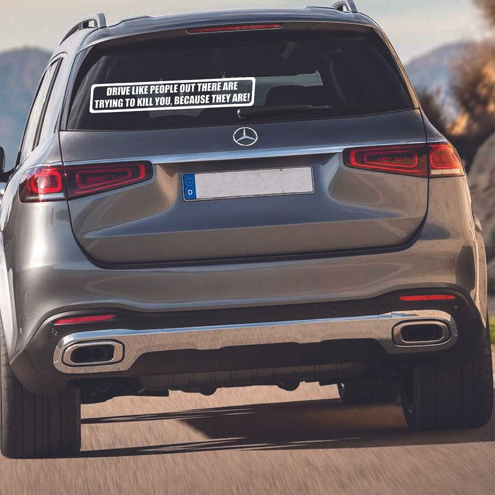 Trying To Kill You Funny Quote Sticker Art Decor Car Decals for Girls ...