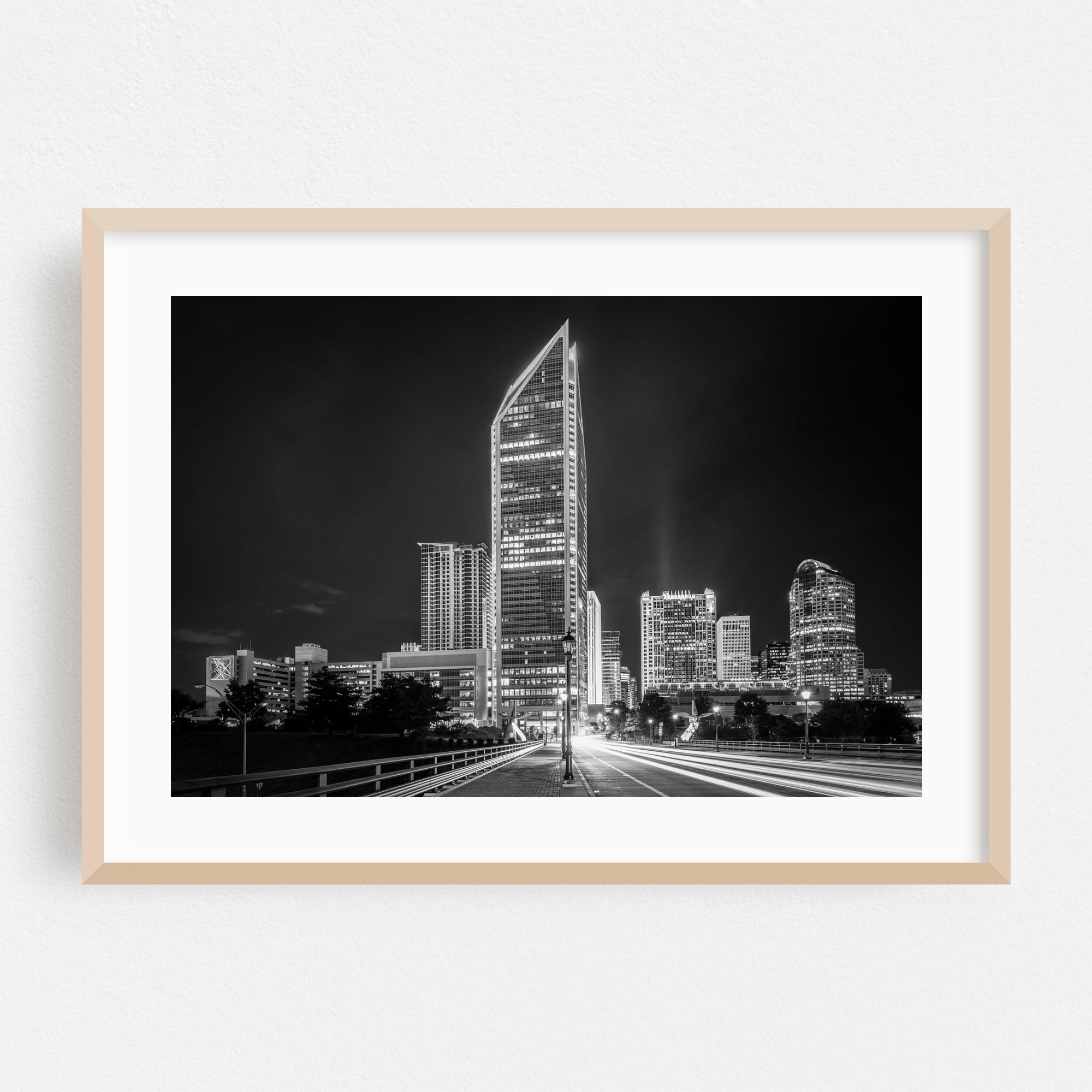 Tryon Street B&W - Charlotte North Carolina Photography Black and White ...