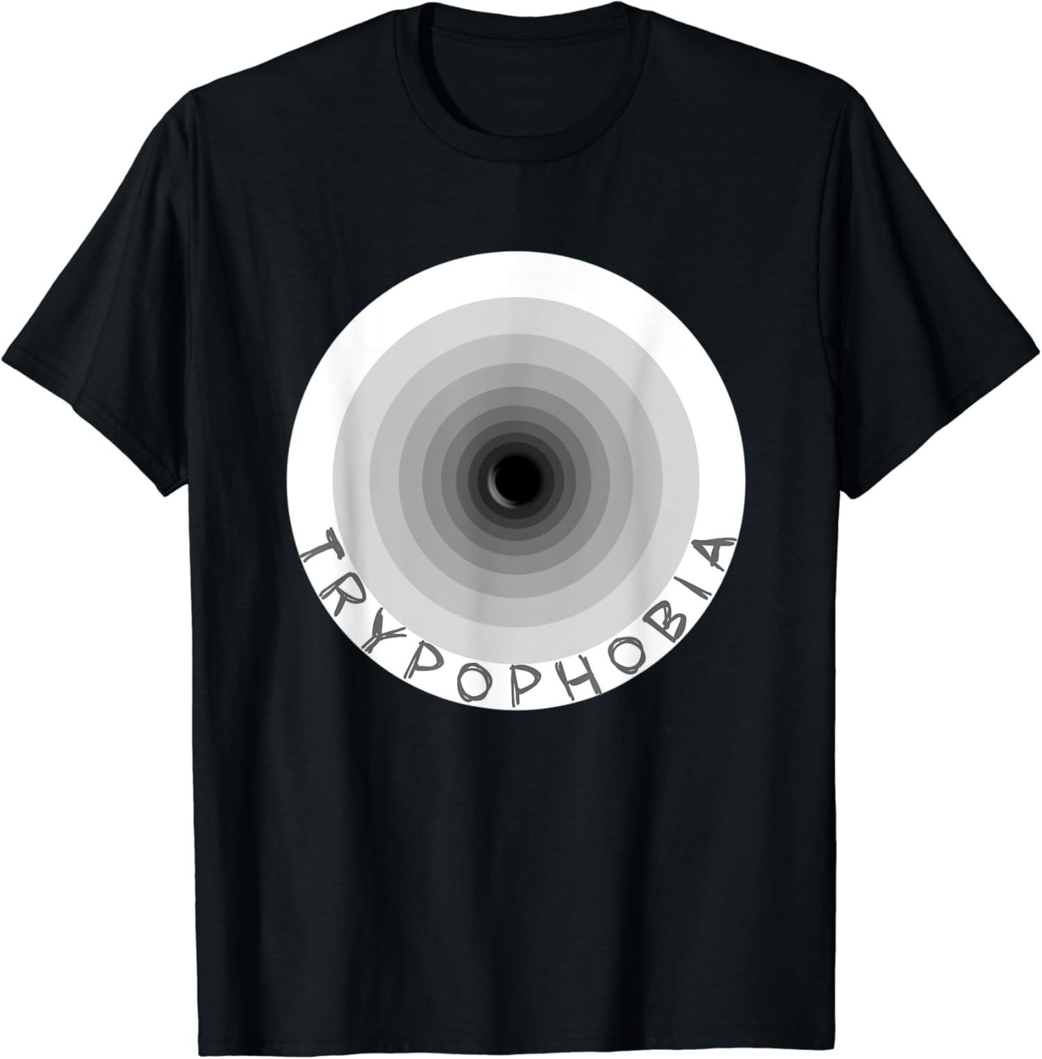 Trypophobia Fear of Holes Funny Creepy Halloween Costume T-Shirt ...