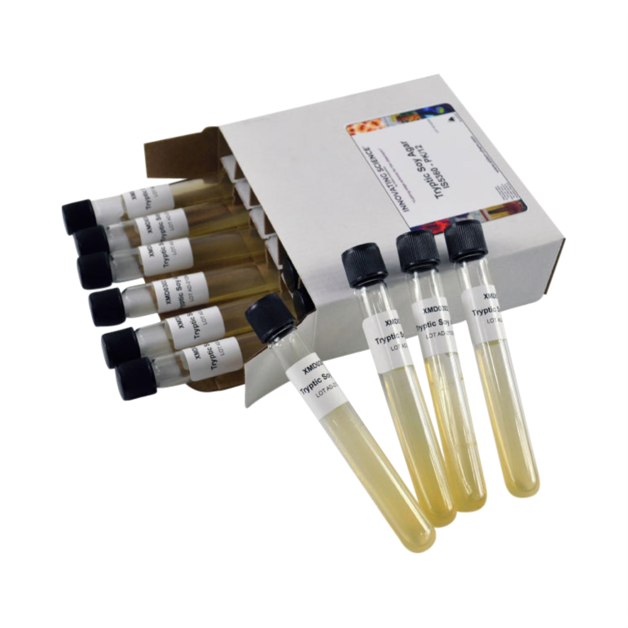 Innovating Science Tryptic Soy Agar Tubes, 12 Pack - Walmart.com