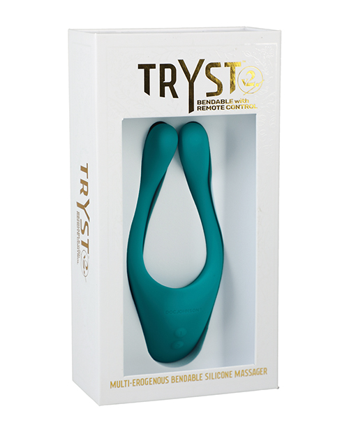 Tryst V2 Bendable Multi Zone Massager w/Remote - Teal - Walmart.com