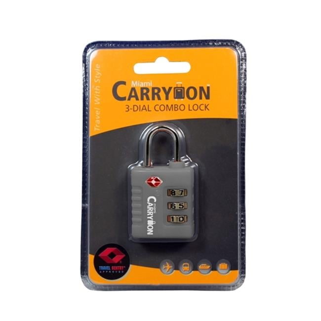 Tsar 3 Combination Lock - Grey - Walmart.com