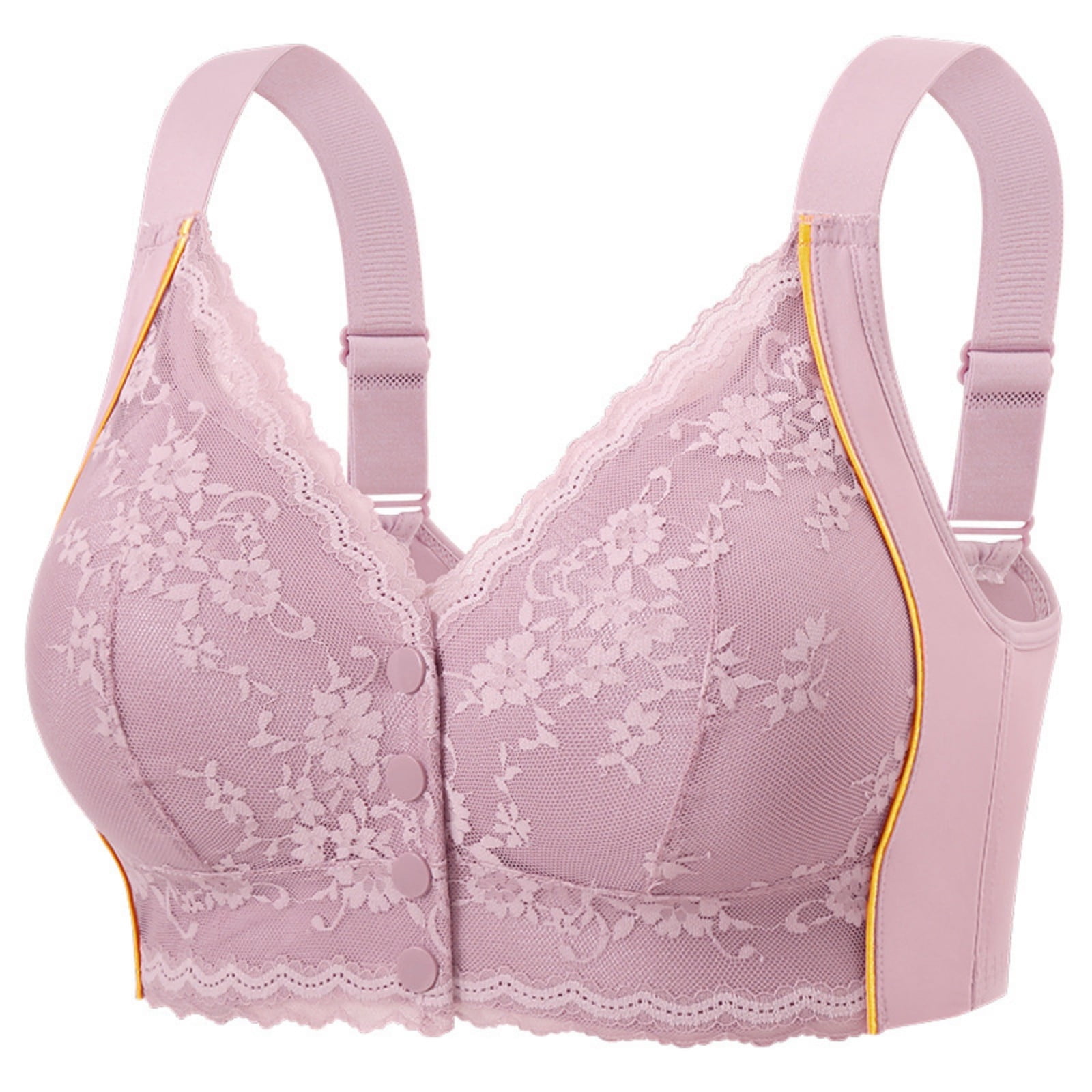 Tsesme Bras for Women 2026 Front Closure Plus Size Push up Bra Comfy ...