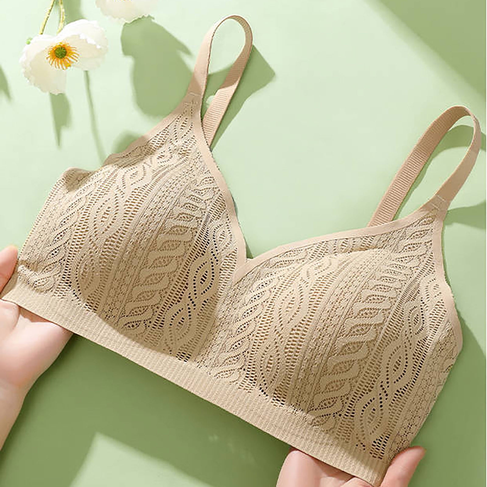 Tshirt Bras for Women, Xunlbb Women's Seamless Backless Bra With ...
