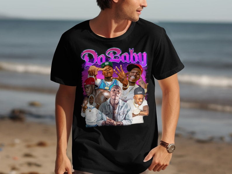 Tshirt perfect for everyday wear, sports, and more, DaBaby Collage ...