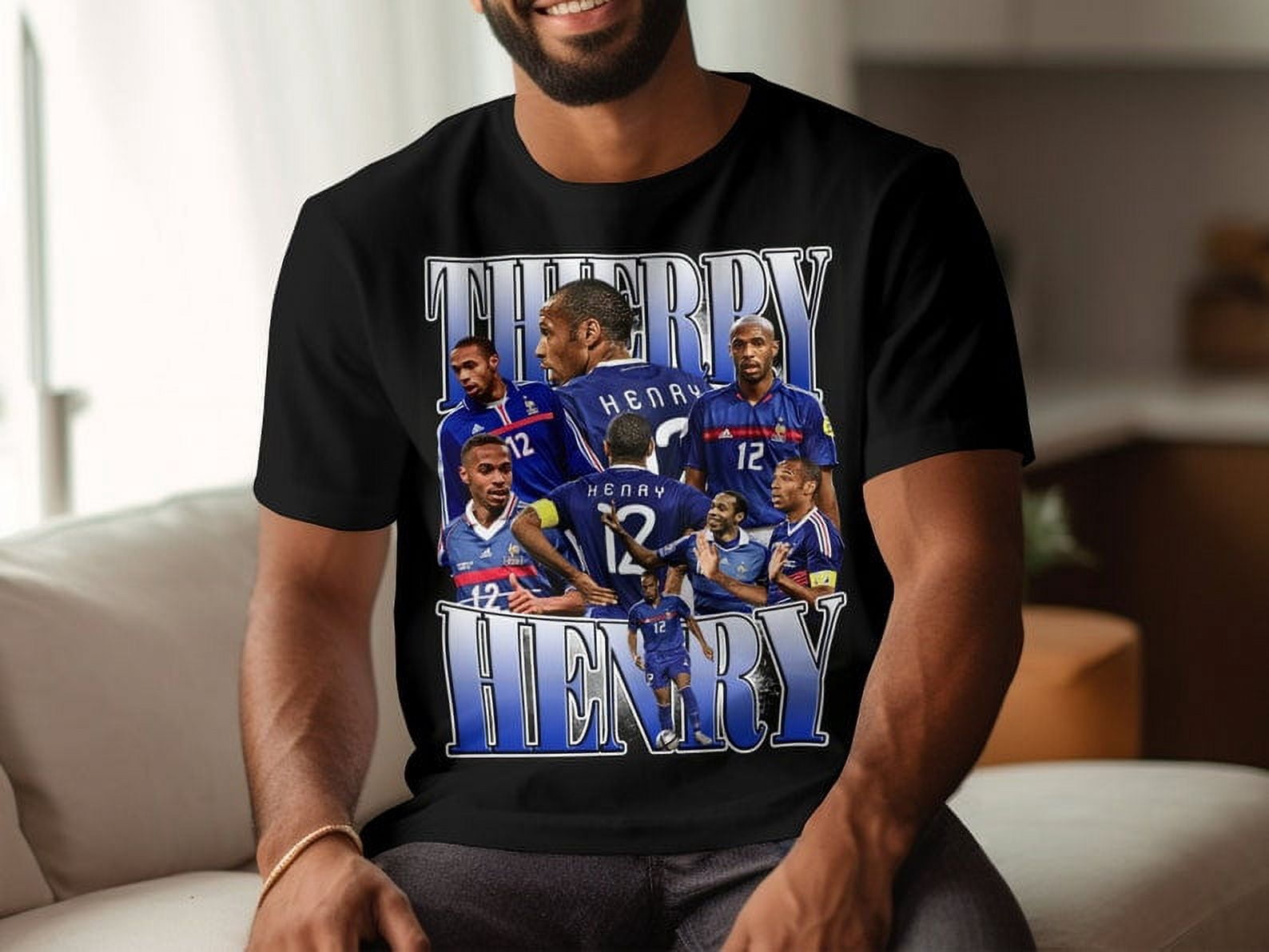Tshirt perfect for everyday wear, sports, and more, Thierry Henry ...