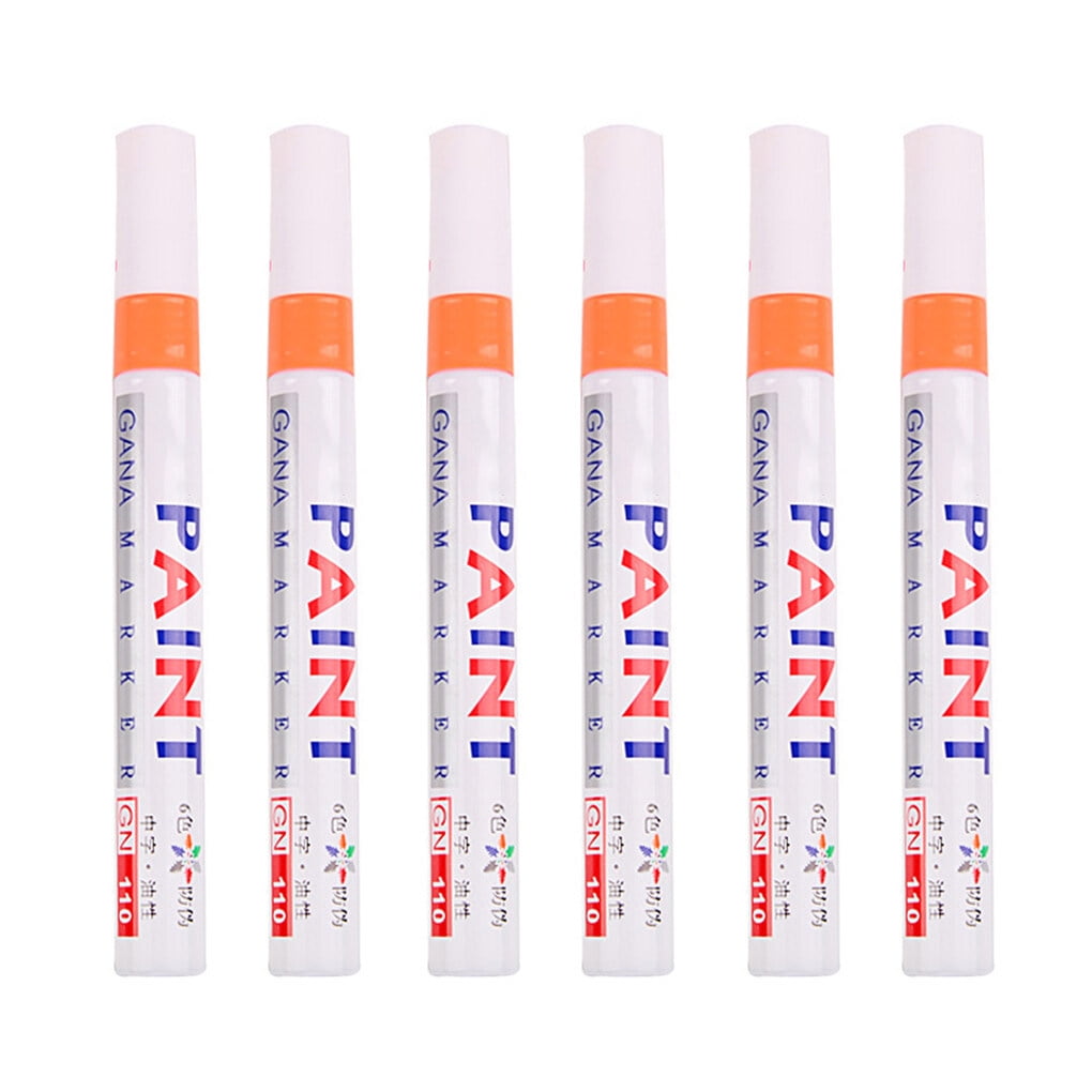 Tssuoun 6pcs 110 marking pen paint pen wholesale tire marking ...