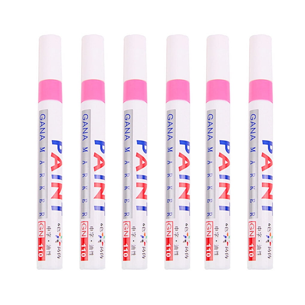 Tssuoun 6pcs 110 marking pen paint pen wholesale tire marking ...